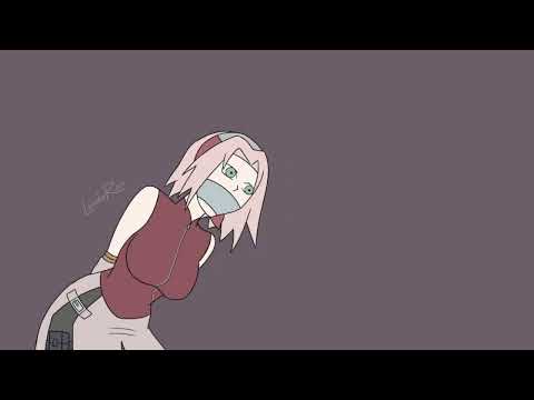 Sakura tied up and Gagged