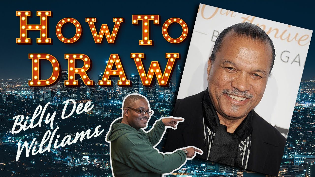 How to Master Drawing Billy Dee Williams In Using the Andrew Method ...