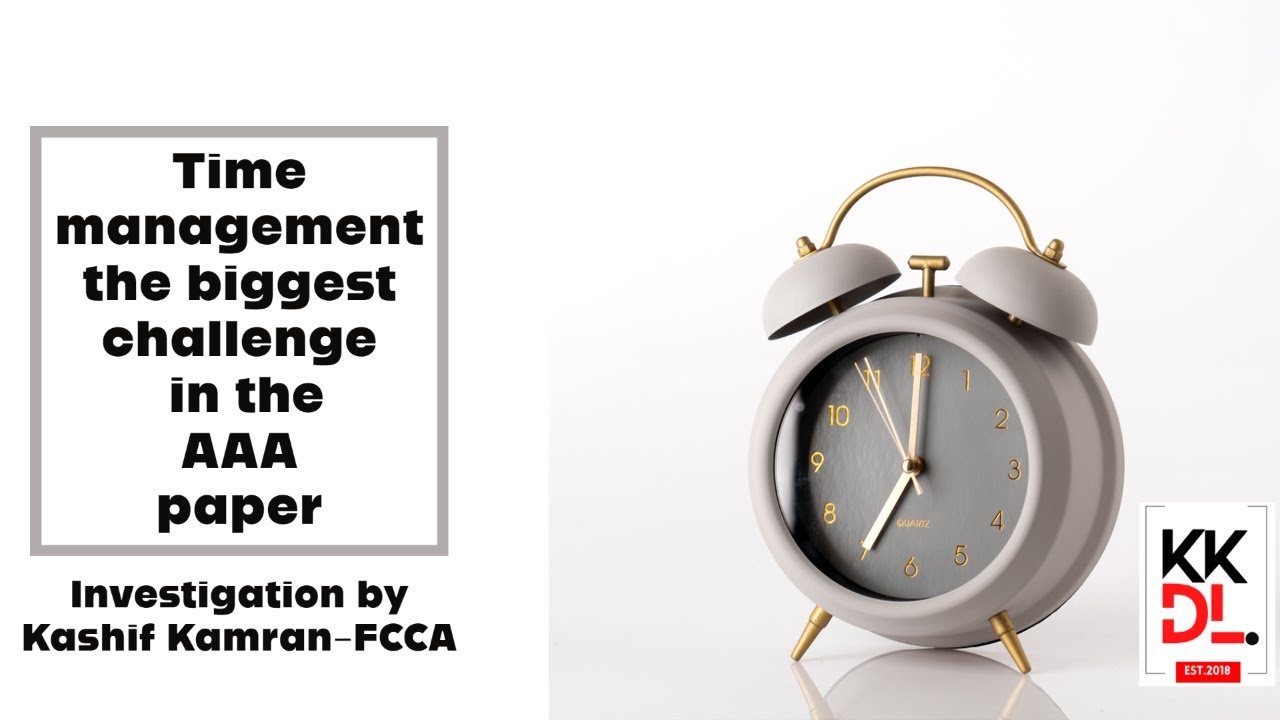 Time management in AAA is the biggest challenge - YouTube