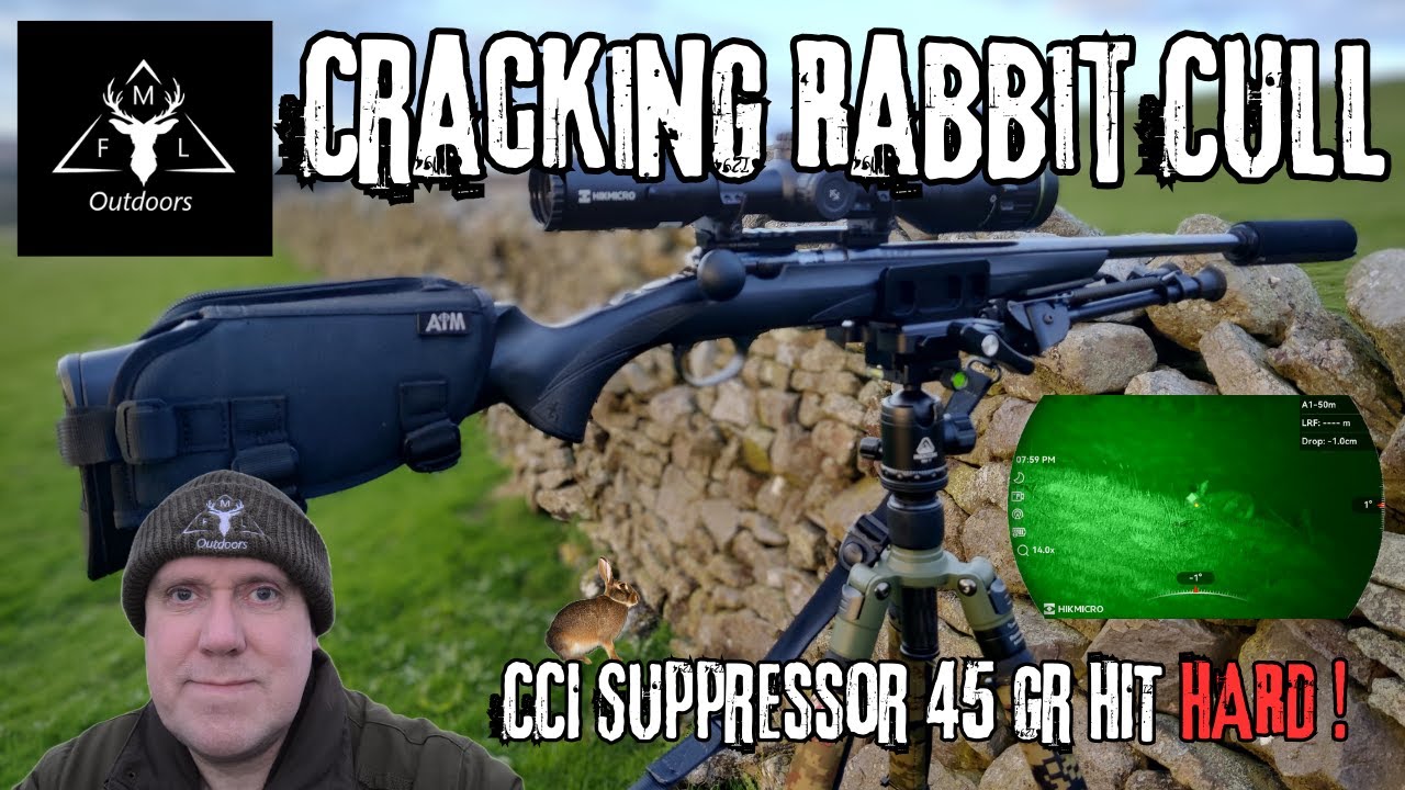 Fantastic Night Rabbit Shooting with Night Vision and Thermal ...