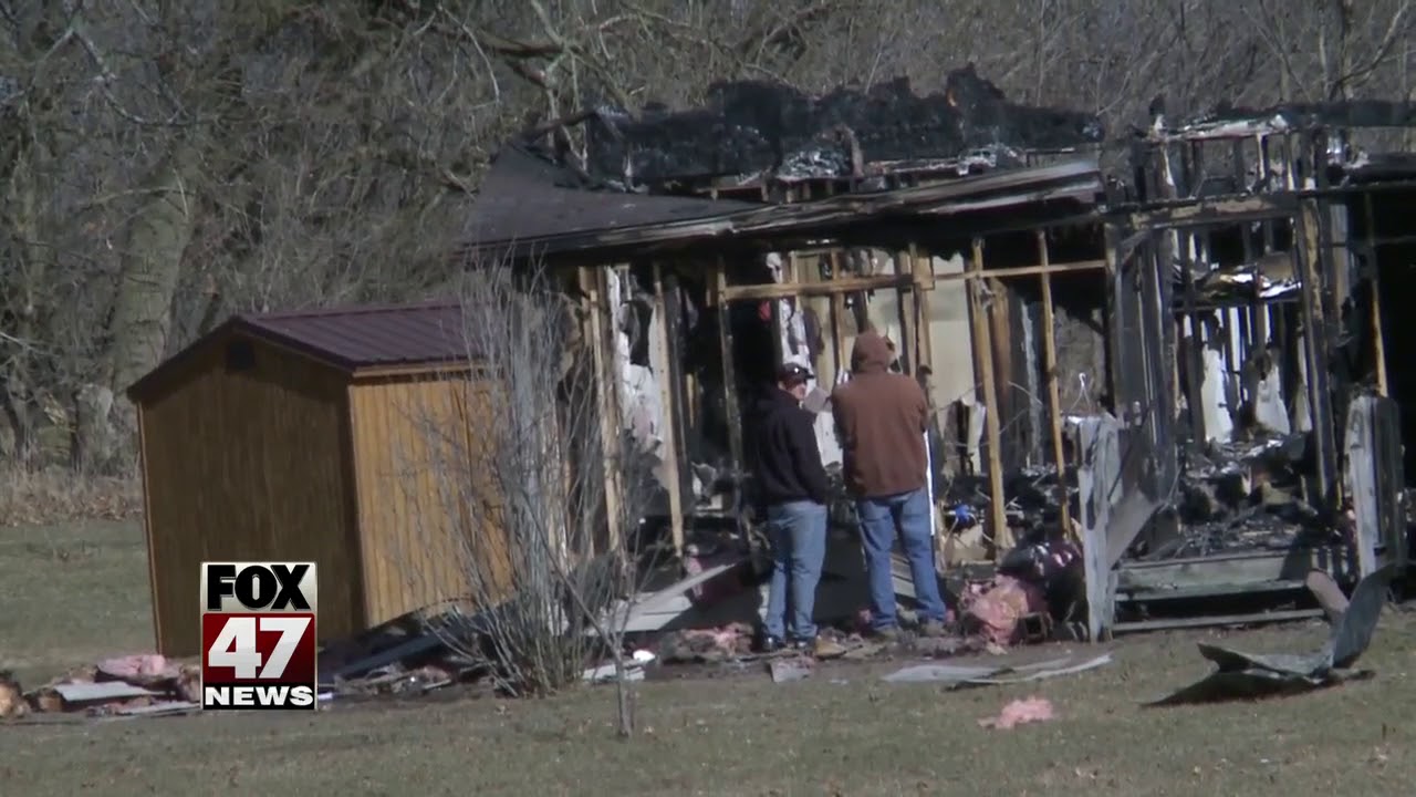 Police Investigating House Fire in Bath Township - YouTube