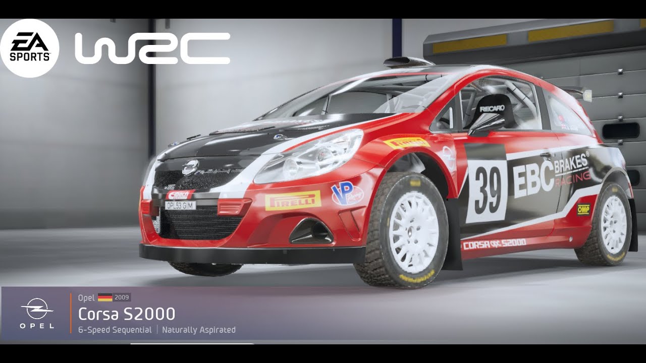 EA SPORTS™ WRC | Opel Corsa S2000 | Rallye Monte Carlo - Ancelle - YouTube