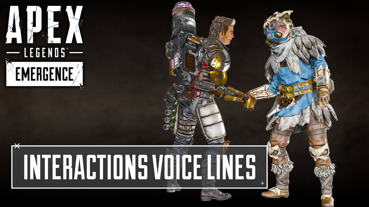 Bloodhound Fuse All Interaction Voice Lines in Apex legends Season 10 ...