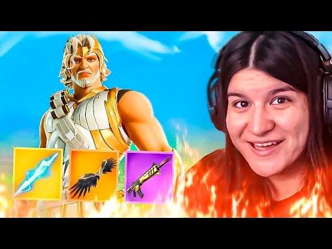 LOLA JUEGA FORTNITE MITOS Y MORTALES * PRIMERA PARTIDA* - YouTube