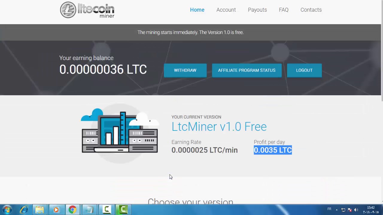 Ltcminer | Litecoin mining | free litcoin - YouTube