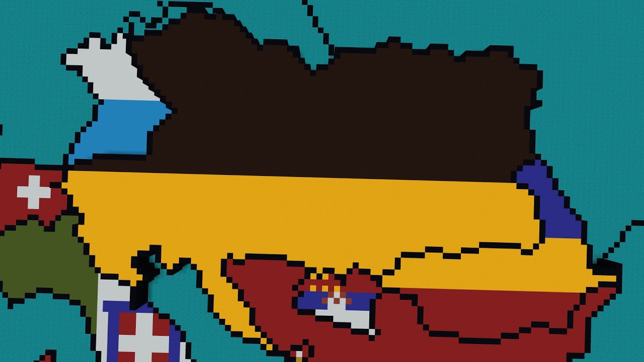 How To Build 1860 Europe In Minecraft Part 3 The Austrian Empire - YouTube