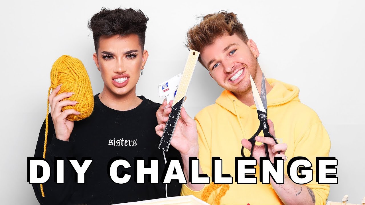 DIY CHALLENGE with James Charles! - YouTube