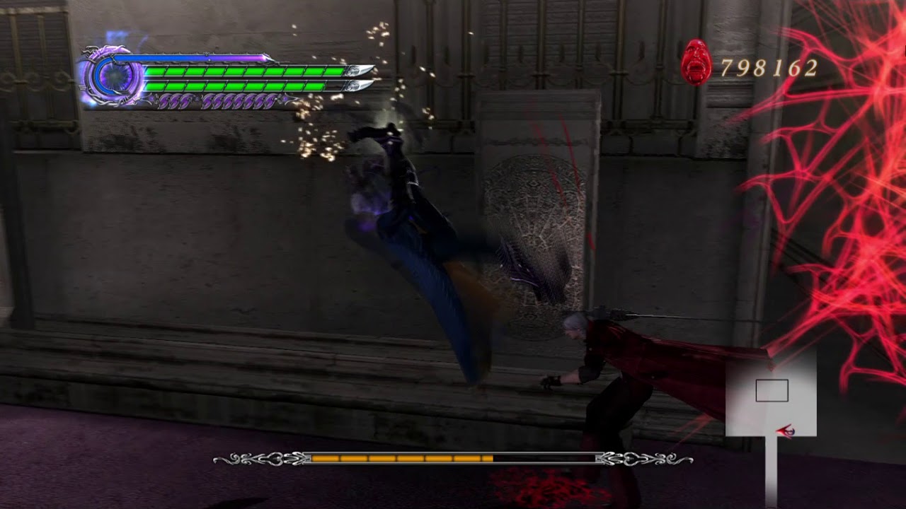 DMC4: boss Dante #1 - YouTube