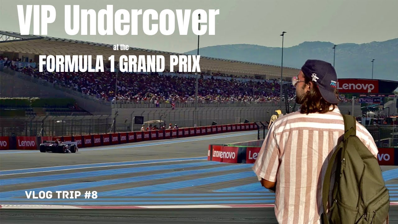VIP UNDERCOVER at the FORMULA 1 GRAND PRIX - Vlog Trip #8 - YouTube