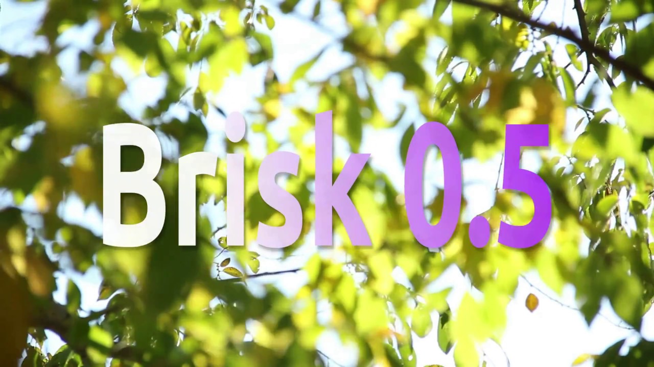 Brisk Menu 0.5 - YouTube