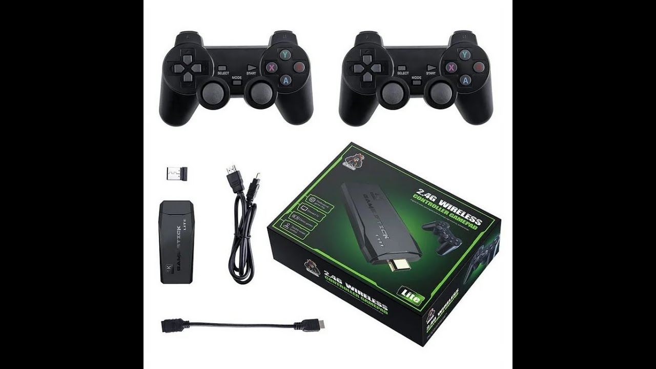 Classic Video Game Console Built-in 20000+ Games Retro Game Player 64GB ...