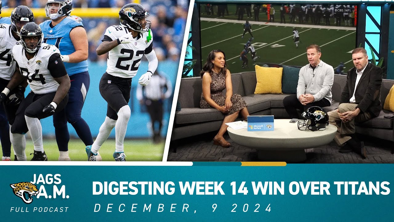 Biggest Takeaways From Week 14 Win Over Titans | Jags A.M ...