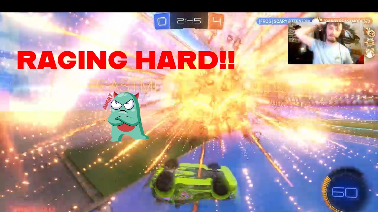 Best Rocket League RAGE Moments!! - YouTube