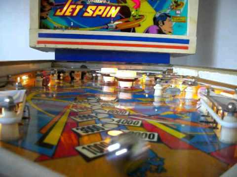 Flipper Gottlieb Jet Spin - YouTube