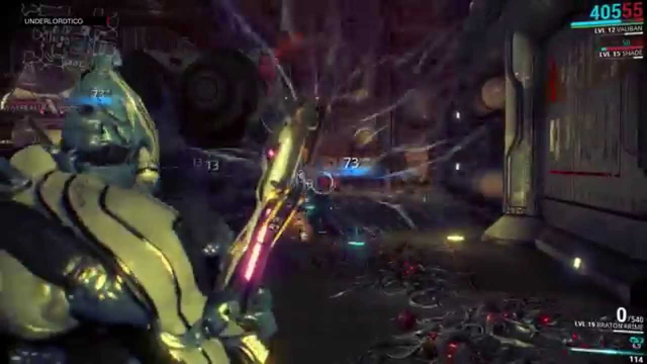 Warframe - Saturn Dark Sector Defense Vauban Gameplay - YouTube