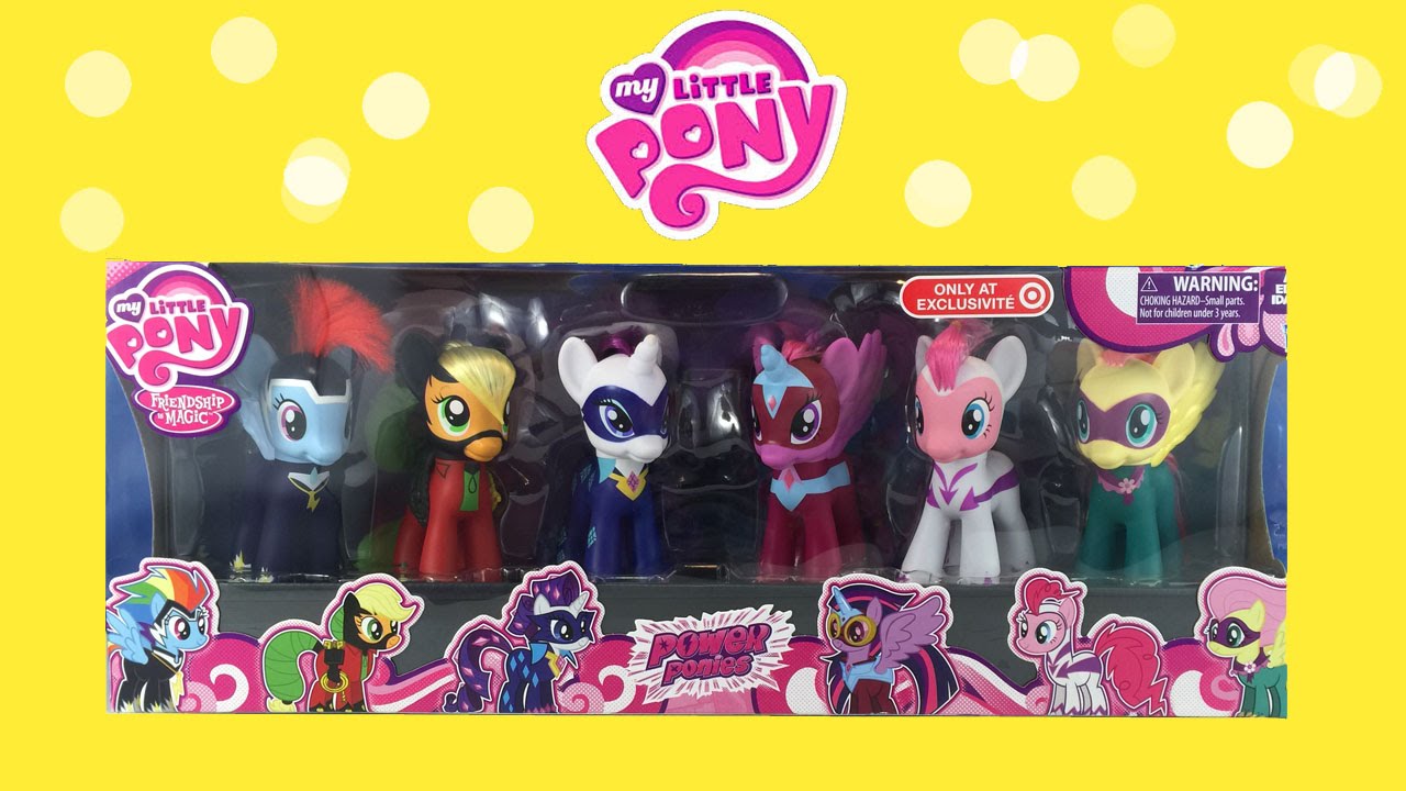 My Little Pony (MLP) Power Pony Unboxing - YouTube