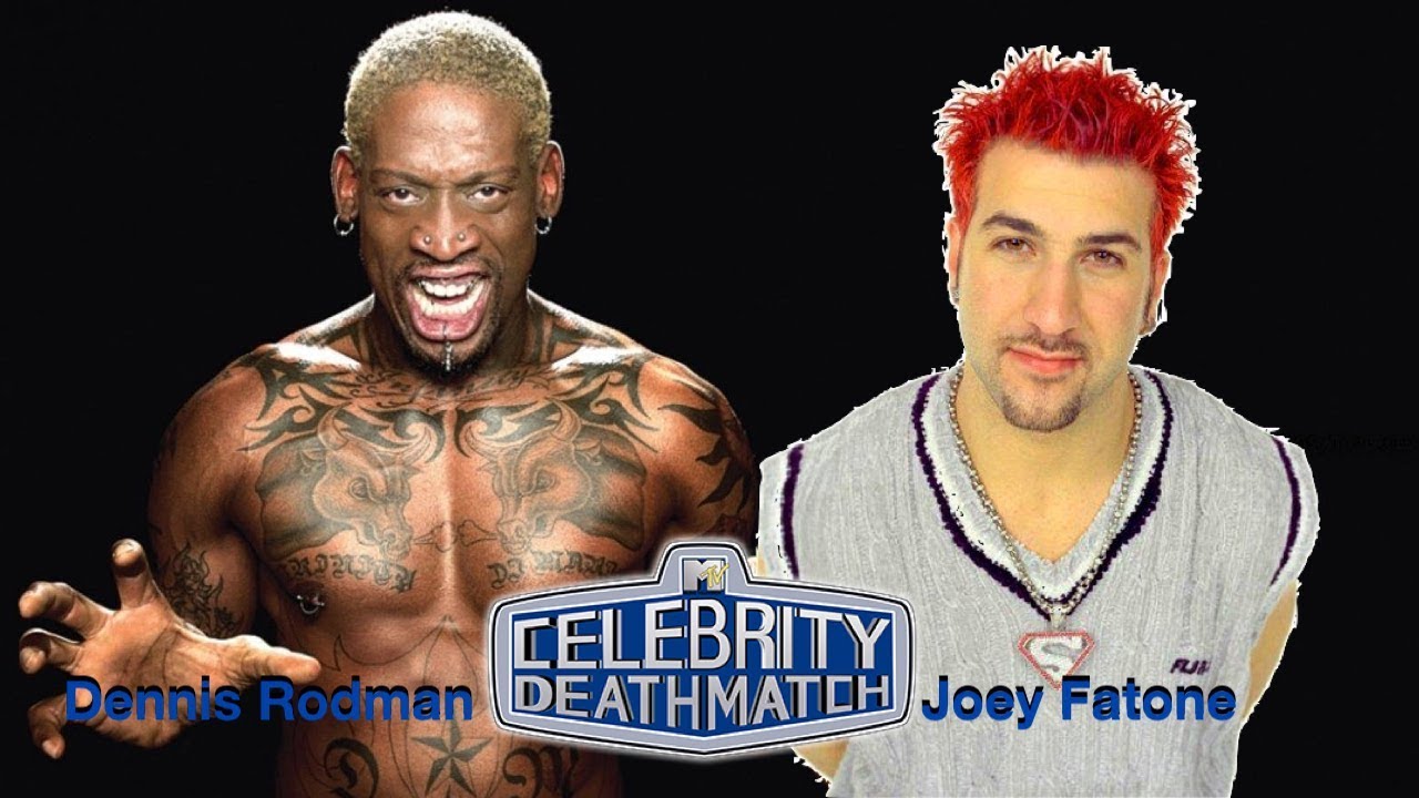 Dennis Rodman Vs Joey Fatone - MTV Celebrity Deathmatch - YouTube