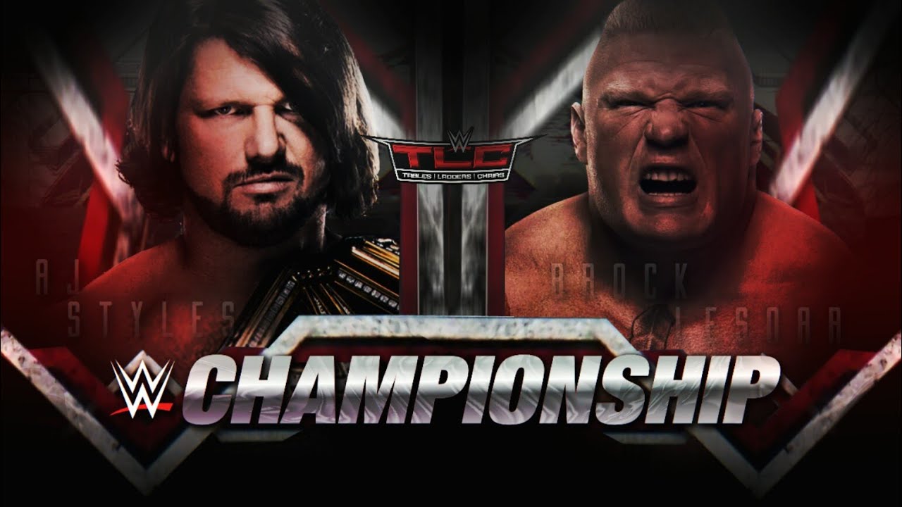 COMO HACER UN CUSTOM MATCH CARD DE WWE TLC 2020 || WWE TLC 2020 CUSTOM ...