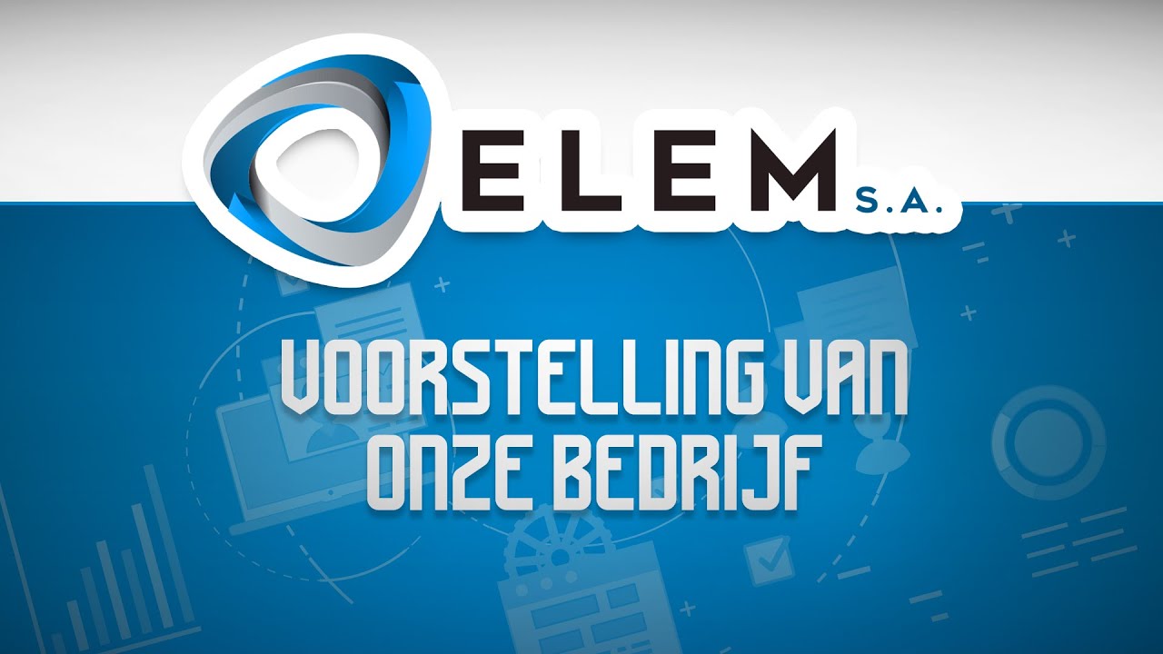 ELEM s.a - Inleiding (NL) - YouTube