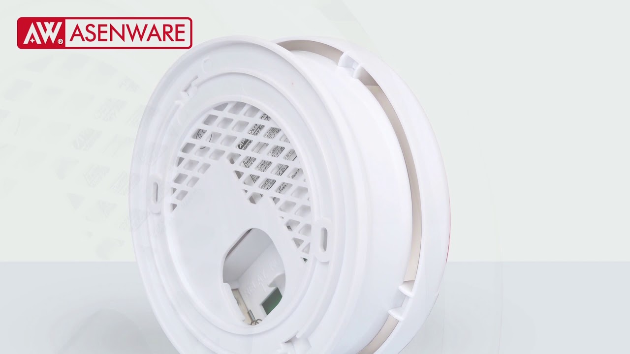 MODEL AW-SSD606D Asenware STANDALONE FIRE ALARM - YouTube