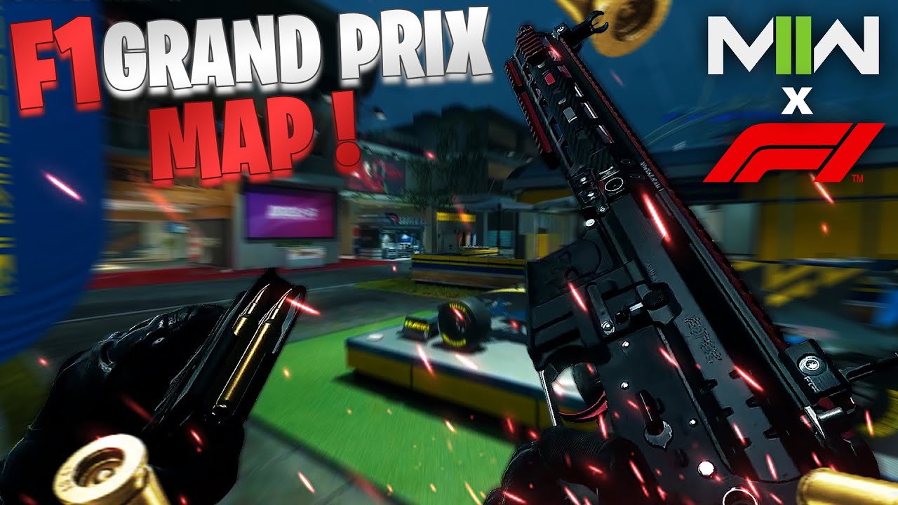 JE DECOUVRE LA MAP F1 SUR MW2 ! (Call of duty Modern Warfare II 2022 ...