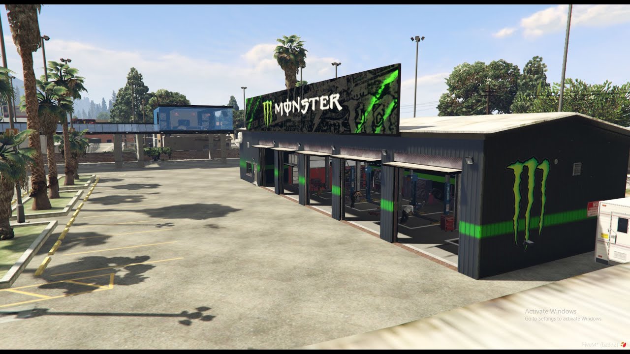 GTA V MLO - Mechanic Monster - FiveM - YouTube