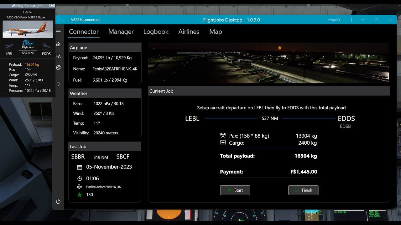 FlightJobs Desktop for MSFS - Tutorial - YouTube