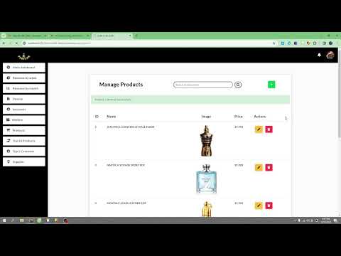 Demo Project Website Bán Nước Hoa - Java Jsp Servlet - PRJ301 - YouTube