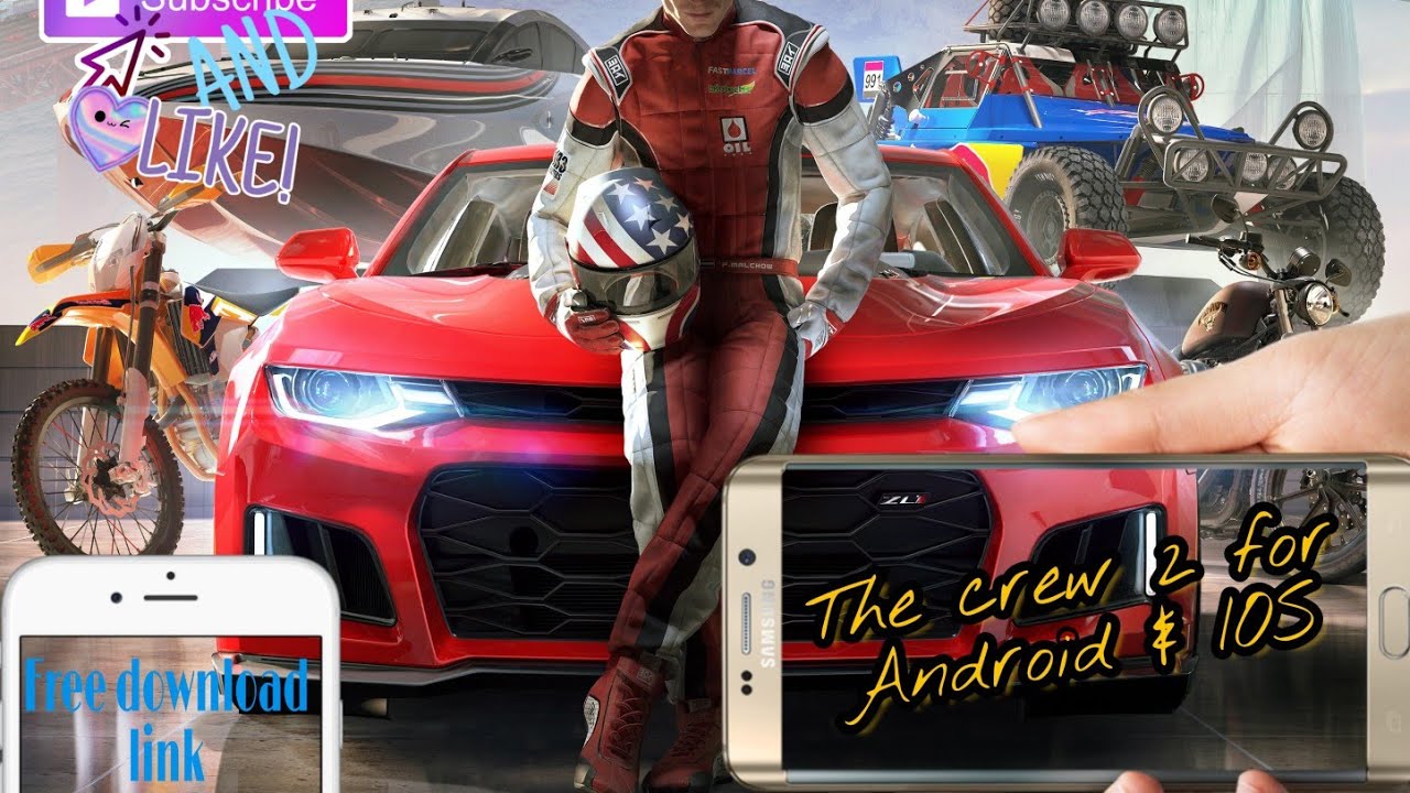 The crew 2 in mobile phone android/ios for all device - YouTube