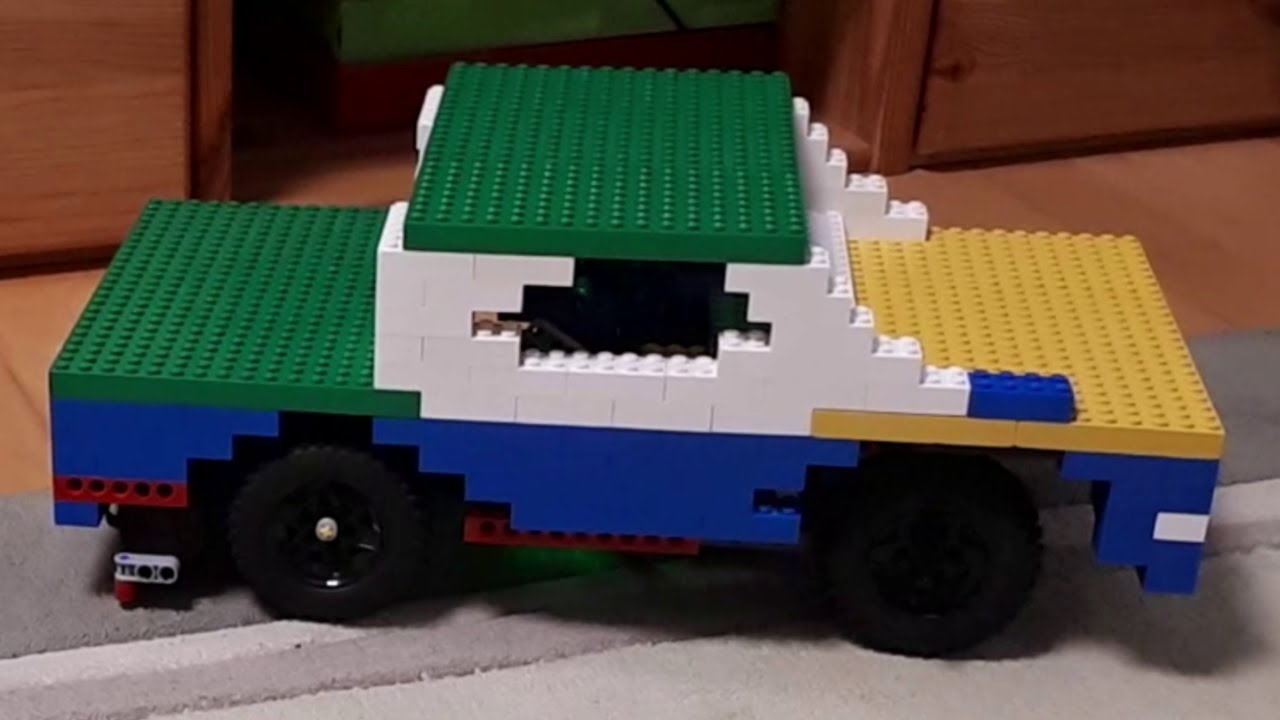 fast car made of technic bricks - YouTube