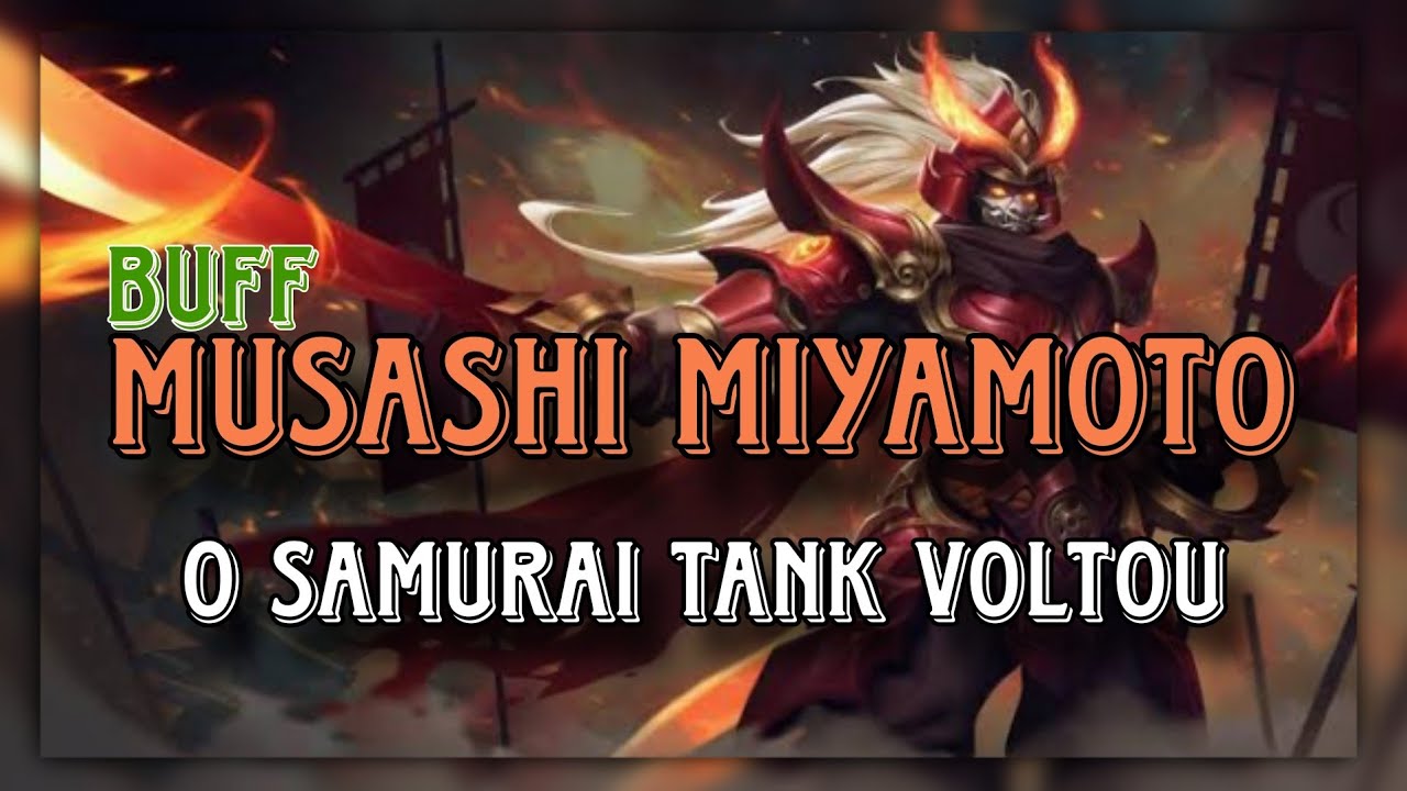 BUFF MUSASHI SAMURAI TANK VOLTOU | HONOR OF KINGS - YouTube