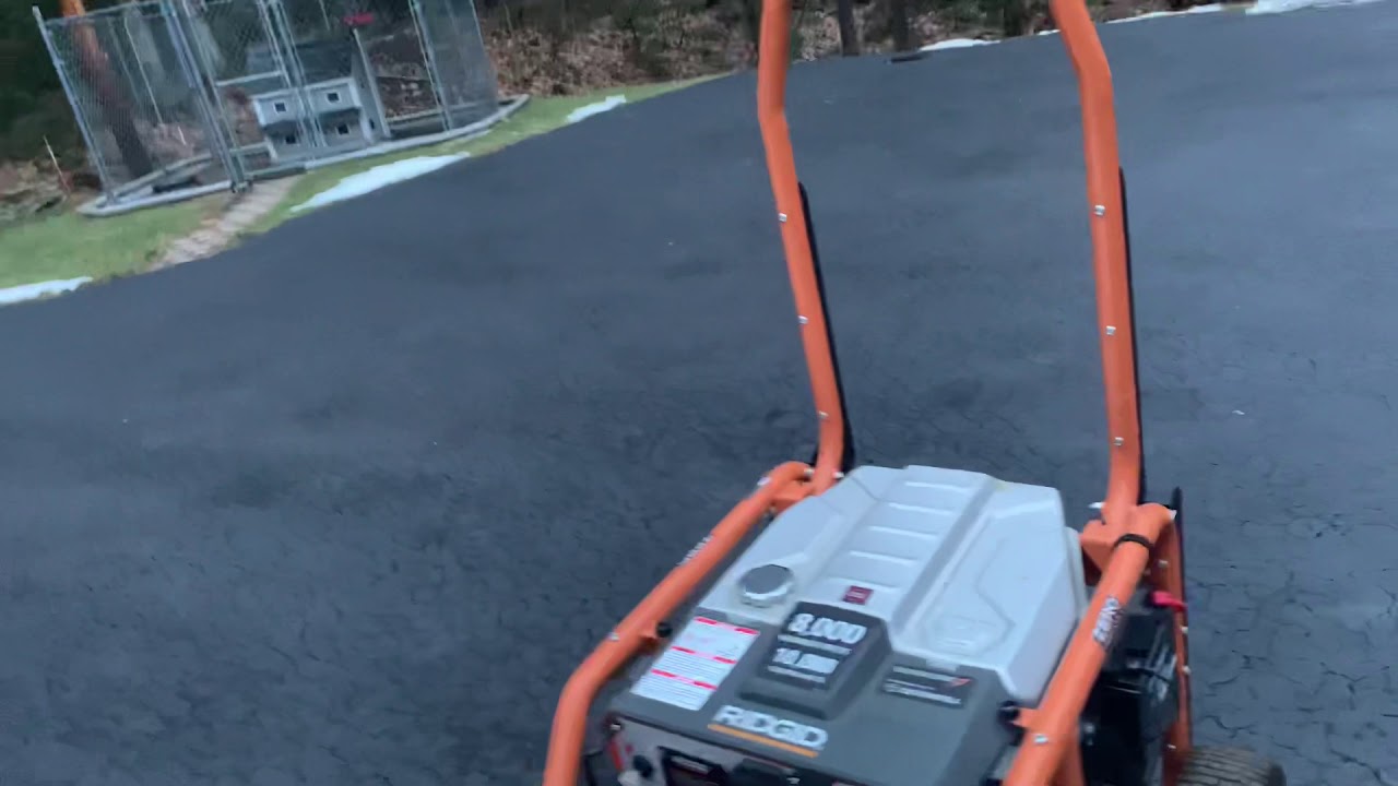 How To Start A Rigid Generator - YouTube