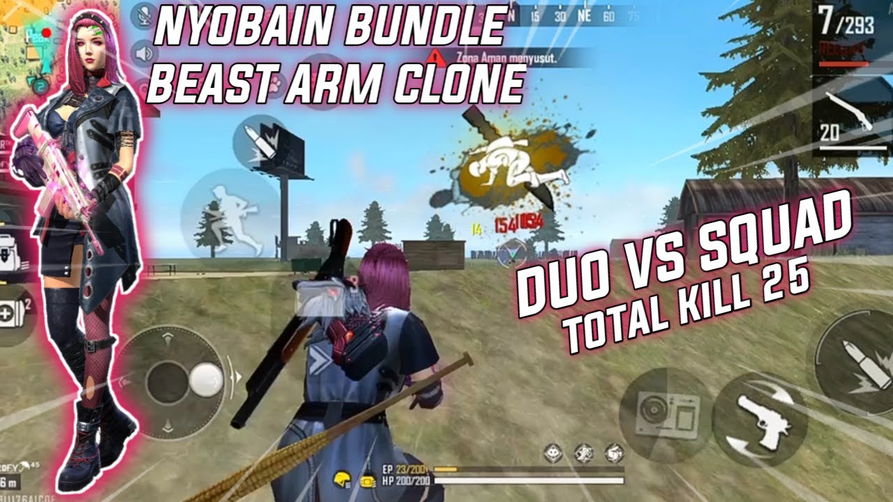 NYOBAIN BUNDLE DIAMOND ROYALE BEAST-ARM CLONE?? DUO VS SQUAD RATAIN ...