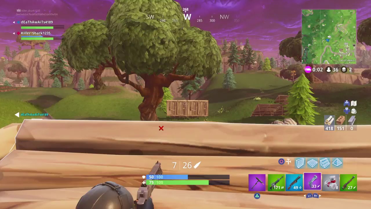 Fortnite Dropping W - YouTube