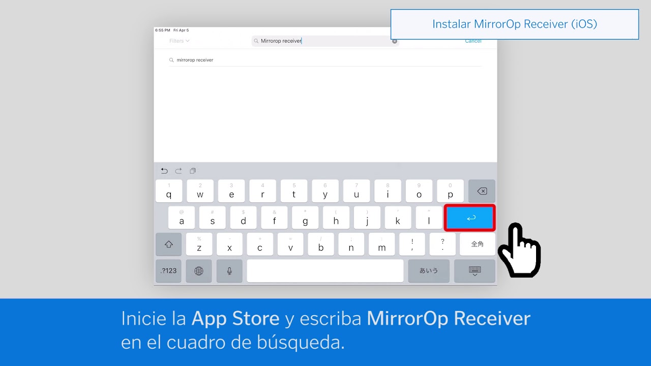22 Cómo instalar MirrorOp Receiver IOS - YouTube