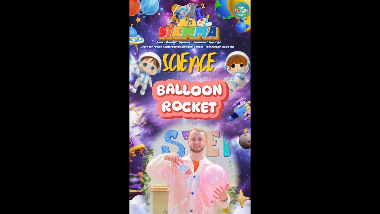 "Balloon Rocket" Science Experiment Kindergarten2 and Kindergarten3 ...