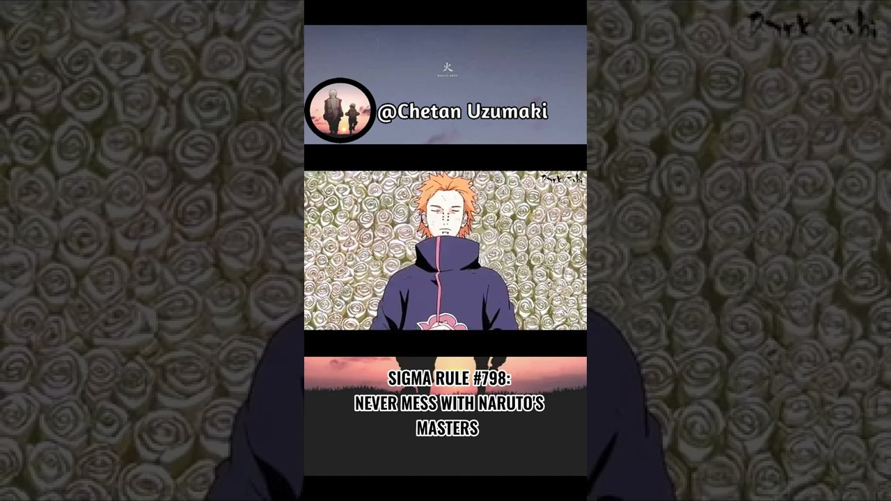 NARUTO SIGMA RULE #otaku #naruto - YouTube
