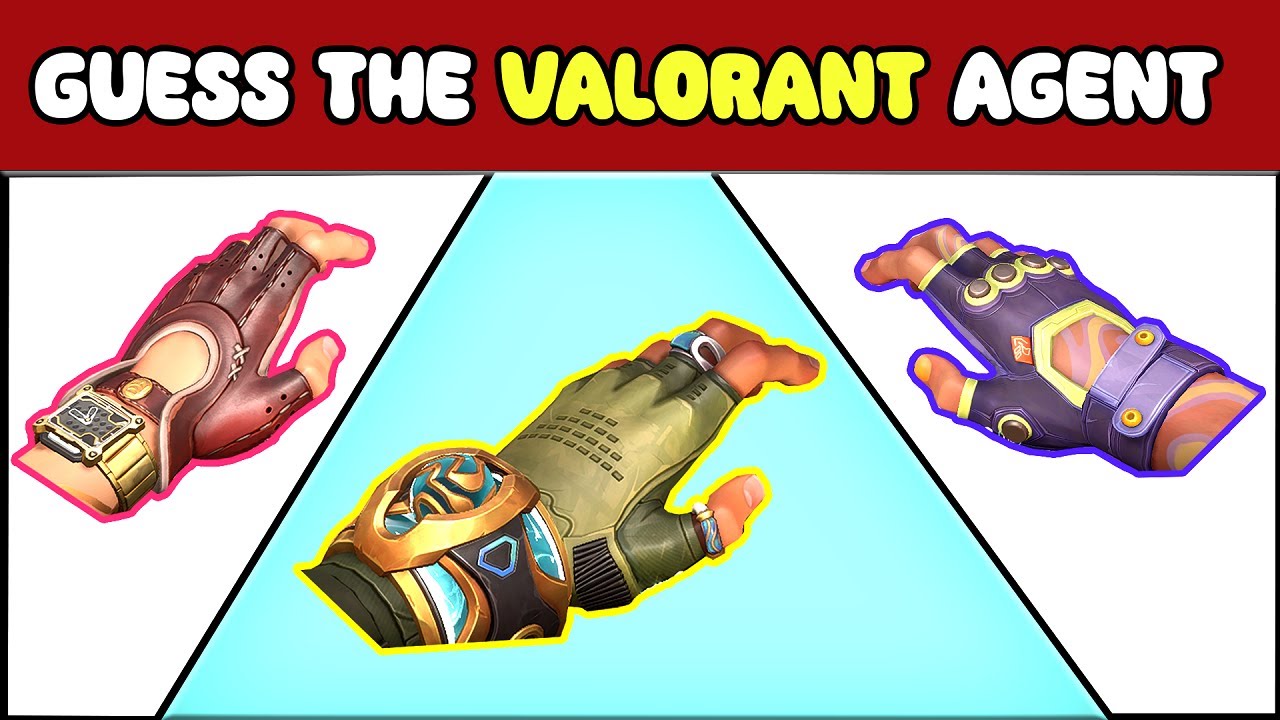 Guess the Valorant Agent by Their Hands! || Valorant Quiz in 5 Seconds ...