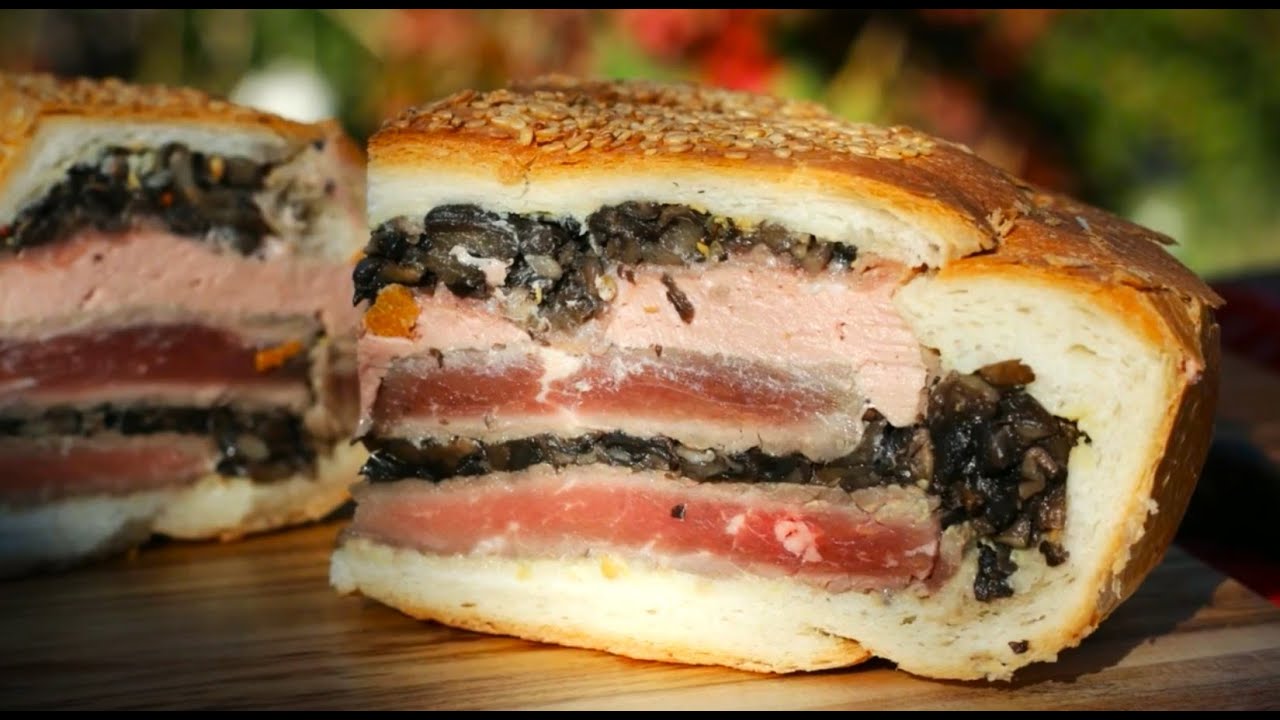 Shooter's Sandwich British Cuisine - YouTube