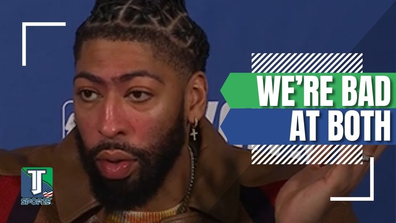 Anthony Davis OFFERS D'Angelo Russell ADVICE after Lakers guard's COLD ...