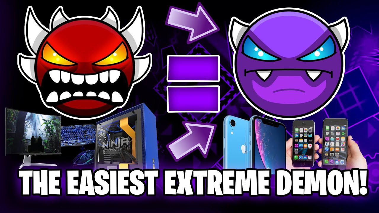 The Easiest Extreme Demon In Geometry Dash Youtube