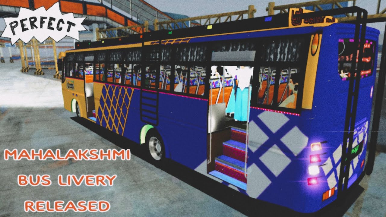 Mahalakshmi Bus Livery Released | Krishna Bus Mod | Free download - YouTube