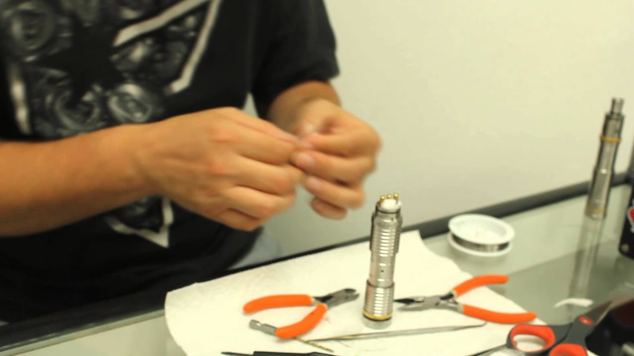 Dual Micro Coil Build @Socal Vapour - YouTube