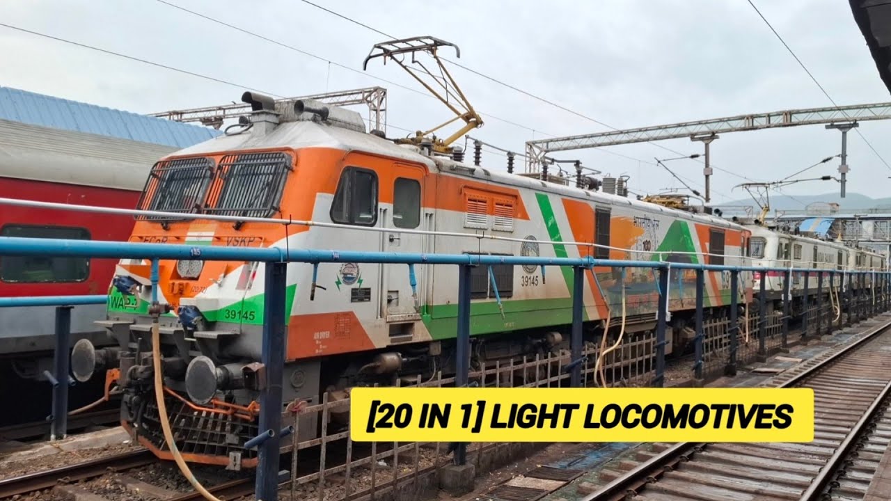 [20 IN 1] LIGHT LOCOMOTIVES DIESEL ENGINES ELECTRIC ENGINES AT VSKP ...
