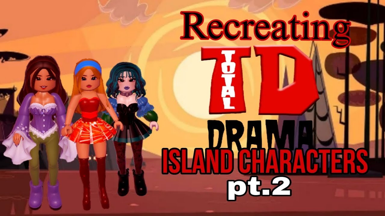 Recreating Total Drama Island Characters☆|Royal High Roblox|☆ - YouTube