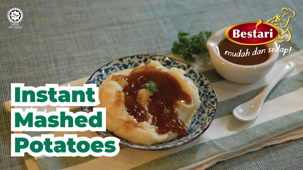 BESTARI® Instant Mashed Potatoes Mix - YouTube