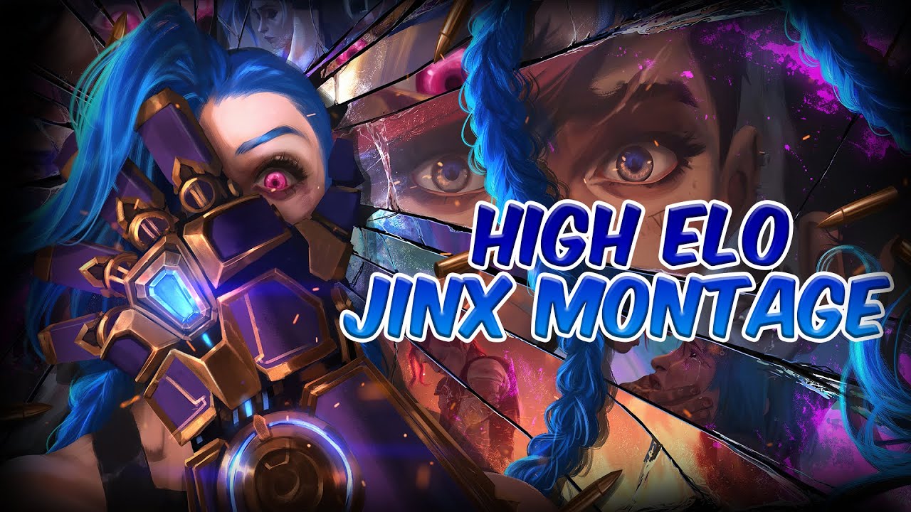 챌린저 징크스 장인 매드무비 - 롤 매드무비 - Jinx Montage - High Elo Jinx Main - YouTube
