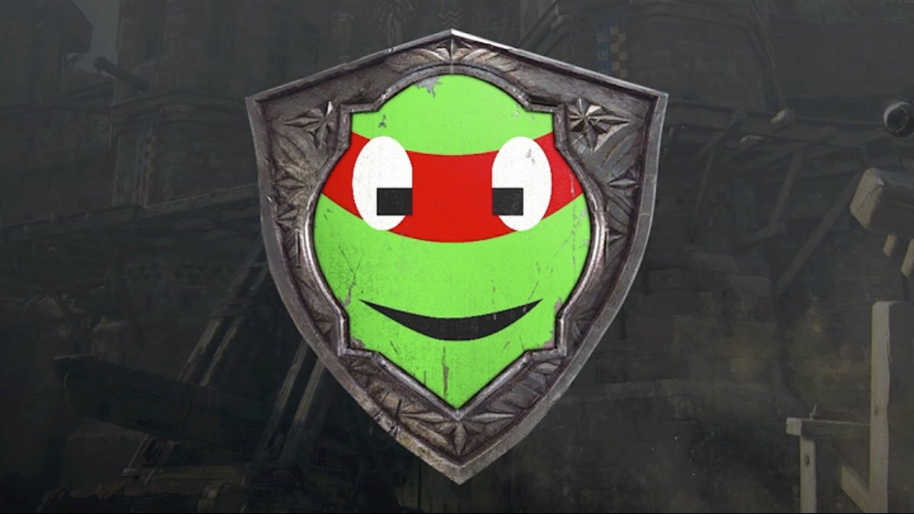 For Honor: TMNT / Teenage Mutant Ninja Turtle Emblem Tutorial 2 - YouTube