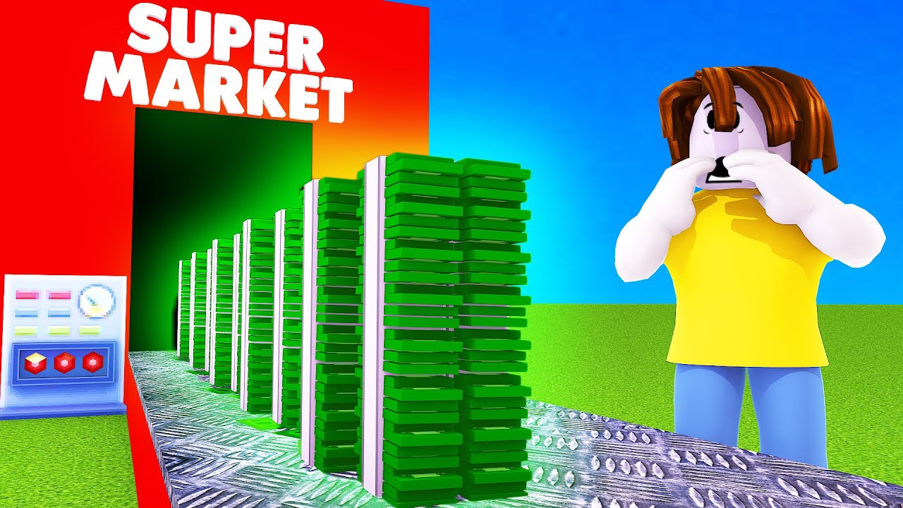 BUILDING ROBLOX SUPERMARKET To MAX LEVEL! // roblox store empire 4 ...