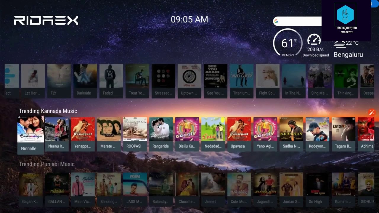 Ridaex Nuke LED Tv Version 2| Lean Back Launcher - YouTube